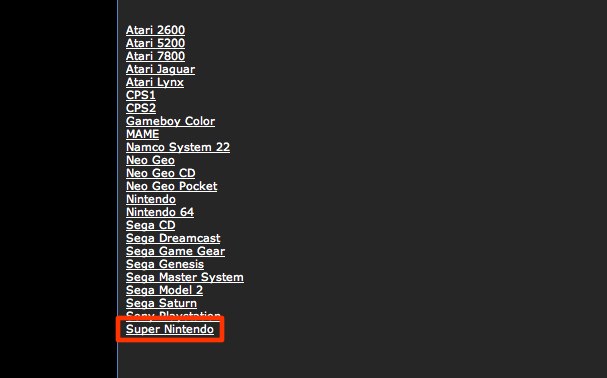 macでemulator sfc編: emulator